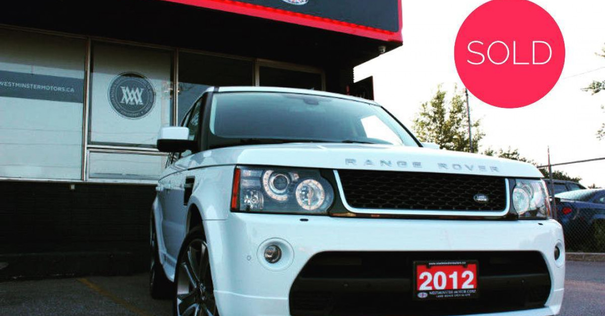 2012 Range Rover Sport GT LE... SOLD! | Westminster Motors